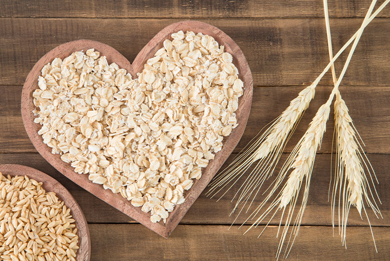 Heart Shaped Oats
